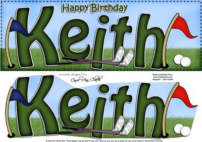 Large Dl Birthday Keith Quick Card N 3D Decoupage - CUP421276_359 ...