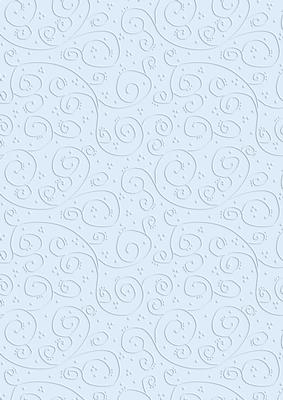 'baby Blue Swirls Embossed' Backing Paper - CUP42181_359 | Craftsuprint
