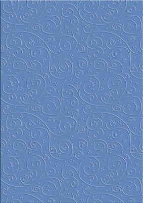 'swirls Embossed' Backing Paper - Flowers and Pearls Colours - CUP55027 ...
