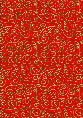 'gold Metallic Swirls' Backing Paper - Flowers and Pearls Co - CUP56490 ...