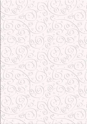 'swirls Embossed' Backing Paper - CUP57801_359 | Craftsuprint