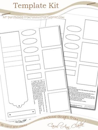 Waterfall Sheet Template Kit - 2 Sheet Kit - CUP58786_359 | Craftsuprint