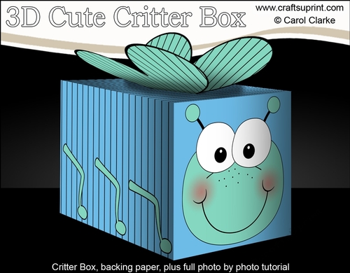 3D Cute Critter Treat Box Gift Set Mini Kit - Cute Bug - CUP863091_359 ...