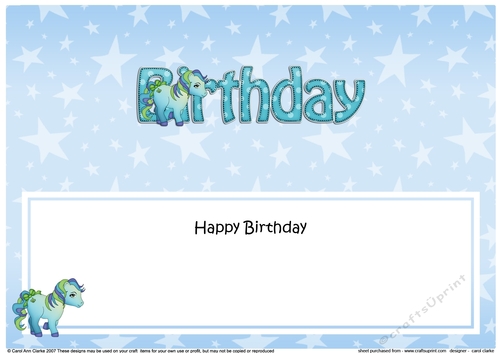 Large DL HAPPY BIRTHDAY insert - CUP864928_359 | Craftsuprint