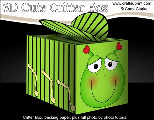 3D Cute Critter Treat Box Gift Set Mini Kit - Cute Bug - CUP866933_359 ...