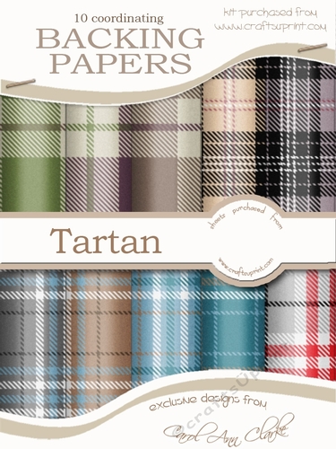 Tartan Backing Paper Kit - CUP881079_359 | Craftsuprint
