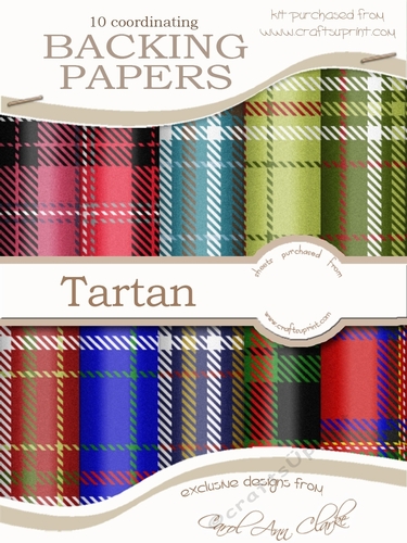 Tartan Backing Paper Kit - CUP881375_359 | Craftsuprint