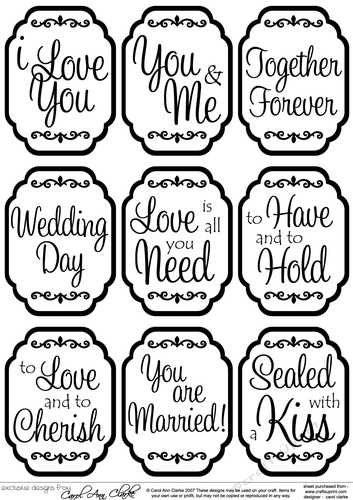 3D Greetings Sentiment Sheet - CUP891517_359 | Craftsuprint