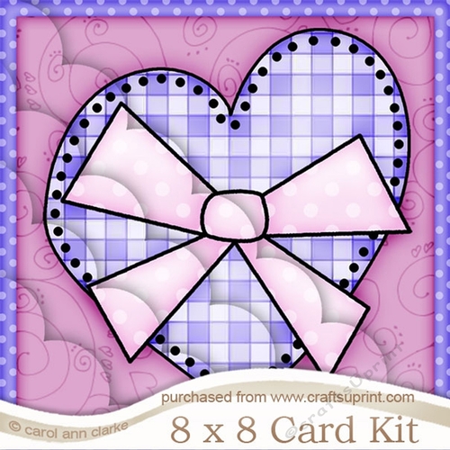 8 x 8 Funky Hearts Mini Kit with Scalloped Corners - CUP979487_359 ...