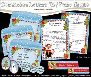 Xmas Rudolph Child's Santa Letter to and from Santa - Photo by Anita Henery