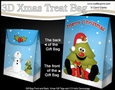 3D Christmas Gift Bag Mini Kit - Cute Xmas Tree has Presents ...