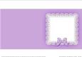 Square Pearls and Lace Card Front or Insert - CUP97808_359 | Craftsuprint