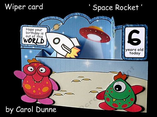 Wiper Space Rocket - CUP1036959_173 | Craftsuprint