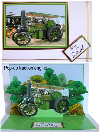Traction Engine Pop-up Kit - CUP126795_173 | Craftsuprint