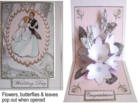 Wedding Flowers Pop-up Kit - CUP127608_173 | Craftsuprint