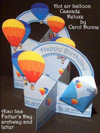 Hot Air Balloon Cascade Deluxe - CUP176545_173 | Craftsuprint