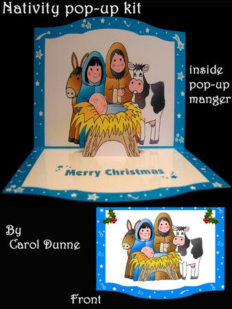 Nativity Pop-up Kit - CUP217248_173 | Craftsuprint