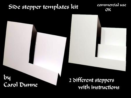 Side Stepper Templates - CUP270955_173 | Craftsuprint