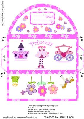 Money Wallet - Princess - CUP283493_173 | Craftsuprint