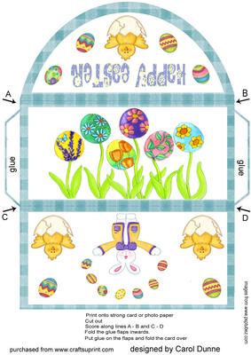 Money Wallet Easter - CUP286626_173 | Craftsuprint