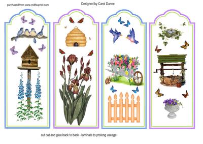 Garden Bookmarks - CUP317609_173 | Craftsuprint