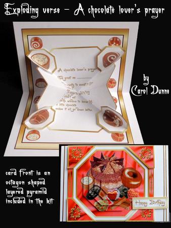 Exploding Verse - Chocolate Lover's Prayer - CUP338462_173 | Craftsuprint
