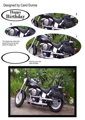 Motorbike -oval Pyramid - CUP355980_173 | Craftsuprint