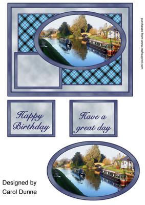 Canal Quick Card - CUP399976_173 | Craftsuprint