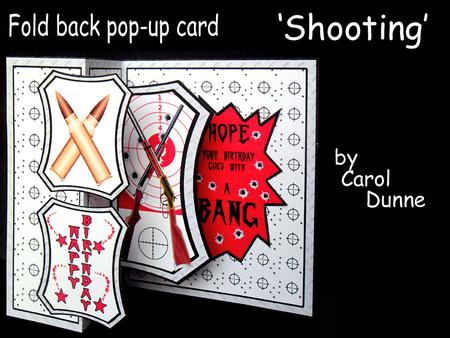 Fold Back Pop-up - Shooting - CUP610338_173 | Craftsuprint