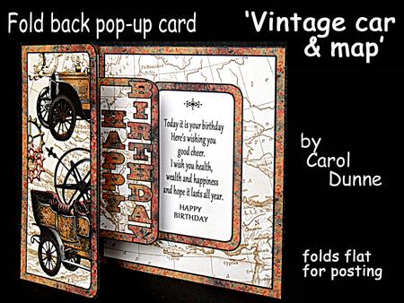 Fbp Vintage Car & Map - CUP626365_173 | Craftsuprint