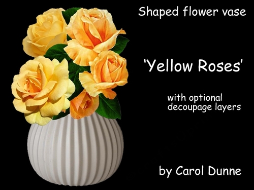 SFV Yellow Roses - CUP866225_173 | Craftsuprint