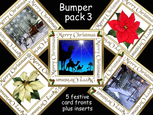 Christmas bumper pk3 - CUP925012_173 | Craftsuprint