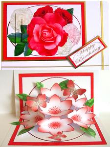 Red Rose Pop Out Kit - CUP39380_173 | Craftsuprint