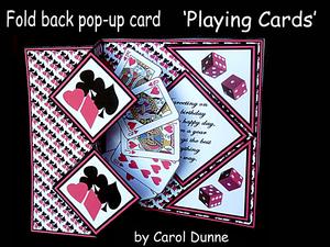 Fold Back Pop-up - Playing Cards - Photo by Cynthia - Designed & Made ...