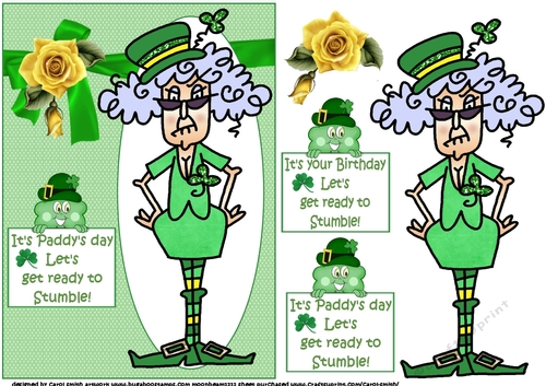 Stella gets ready to stumble on St Patricks day - CUP1028572_1209 ...