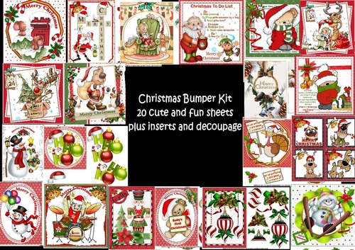 Christmas mix bumper kit - CUP1111727_1209 | Craftsuprint