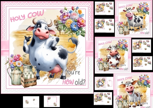7x7 Holy cow female choice of four mini kit - CUP1274699_1209 ...