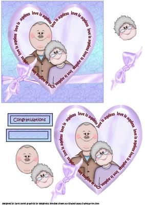 Love is Ageless Anniversary - CUP255630_1209 | Craftsuprint