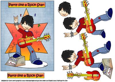 Party Like a Rock Star - CUP308049_1209 | Craftsuprint