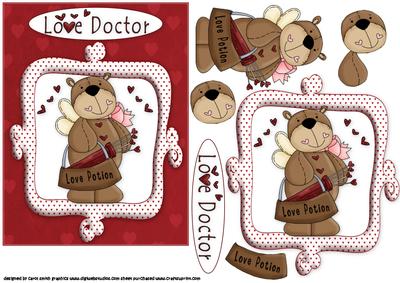 Love Doctor Valentine - CUP384806_1209 | Craftsuprint
