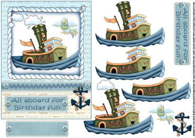 All Aboard for Birthday Fun - CUP402706_1209 | Craftsuprint