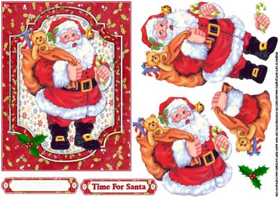 Time for Santa - CUP461489_1209 | Craftsuprint