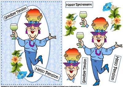 Edna is Retireing - CUP529965_1209 | Craftsuprint