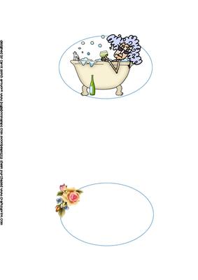 Stella Time for a Birhday Soak Insert - CUP619508_1209 | Craftsuprint