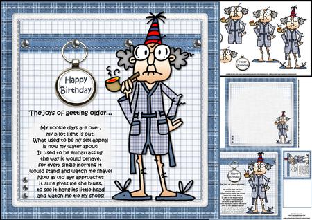 8x8 Gus on the Joys of Getting Older Mini Kit - CUP670723_1209 ...