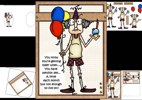 Gus talks about getting older mini kit - CUP866256_1209 | Craftsuprint