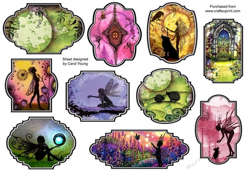 Enchanted Labels - CUP986563_1827 | Craftsuprint