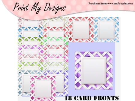 5x5 Card Fronts Set 7 - CUP214403_1121 | Craftsuprint
