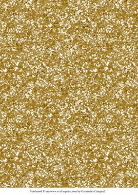 Gold Glitter A4 Background - CUP274308_1121 | Craftsuprint