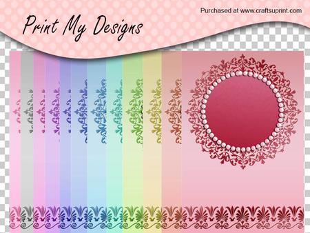 12 A5 Card Fronts Cu4cu Ok - CUP432720_1121 | Craftsuprint